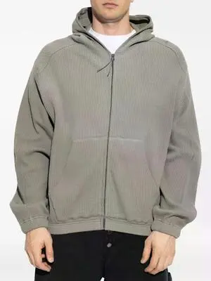 ROA Hooded Zip-up Sweatshirt - Grey