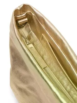 Marsèll Asymmetric Leather Clutch - Gold
