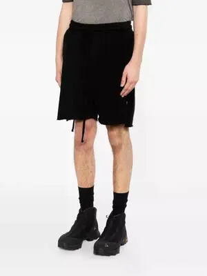 THOM KROM Elasticated Waist Shorts With Side Slits