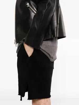 THOM KROM Elasticated Waist Shorts With Side Slits