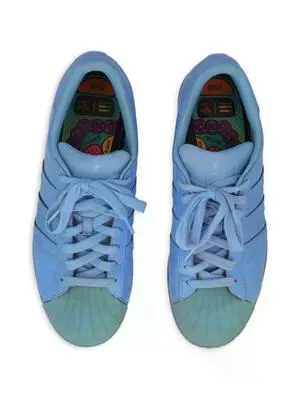 Adidas Pharrell Williams Superstar Leather Lace-up Sneakers