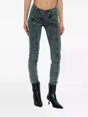 KNWLS Panelled Zip-fastening Jeans