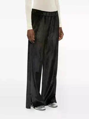 JIL SANDER Velvet Effect Trousers
