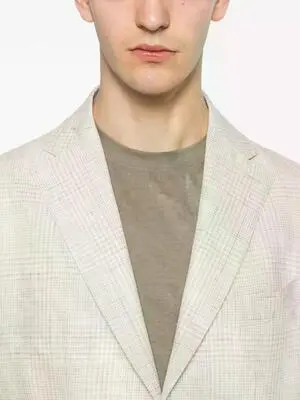 Eleventy Single Breasted Soft Jacket - Neutrals