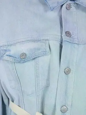 MAISON MARGIELA Raw Hem Denim Jacket