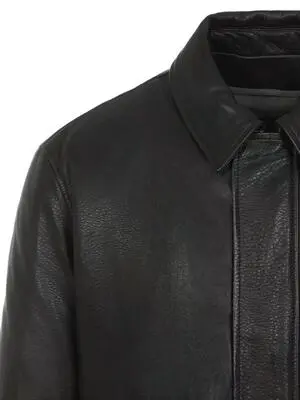 YVES SALOMON Collared Lambskin Jacket