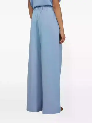 SEMICOUTURE Elasticated Waistband Trousers - Blue