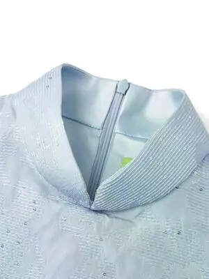Shanghai Tang Sequin Geometric Dress
