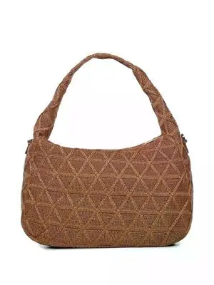 V°73 Textured Shoulder Bag - Brown