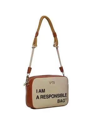 V°73 Logo Print Shoulder Bag