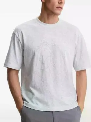 Shanghai Tang Horse Graphic T-shirt - Grey