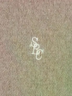 Sporty & Rich V-neck Embroidered Sweater
