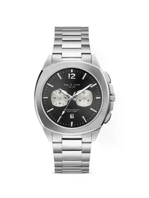 Rag & Bone Bleeker Chronograph Stainless Steel Watch - Black