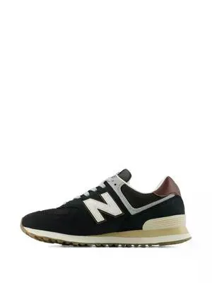 NEW BALANCE 574 Logo Detail Sneakers - Brown
