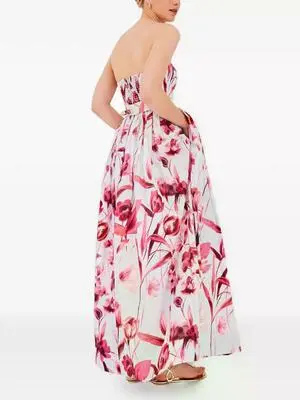 Cara Cara Greenfield Belted Maxi Dress