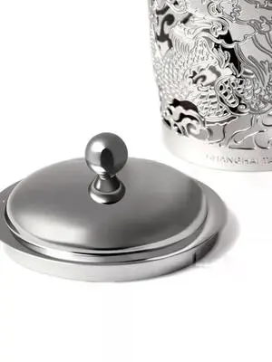 Shanghai Tang Dragon Pattern Crystal Glass