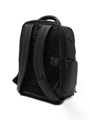 PIQUADRO Embossed Logo Backpack