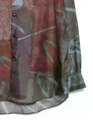 COSTUMEIN Patterned Shirt - Brown