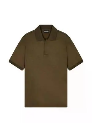 Emporio Armani Collar Polo Shirt - Green