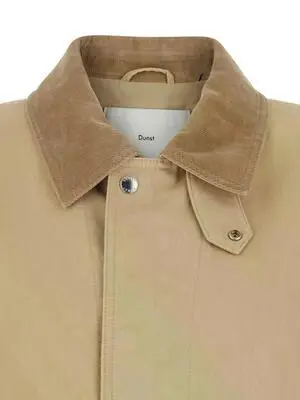 DUNST Corduroy-collar Jacket - Neutrals