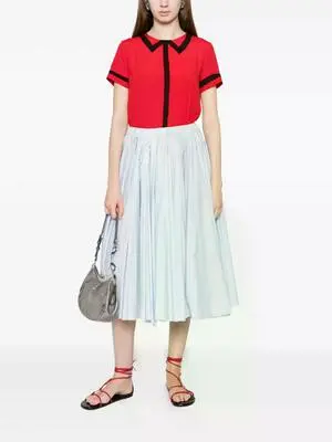 N°21 Striped Collar Shirt