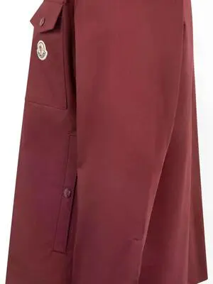 Moncler Pocket Zip Shirt Jacket - Red