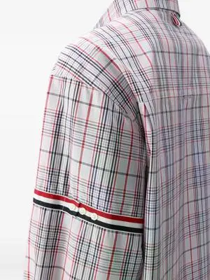 Thom Browne Plaid-patterned Shirt