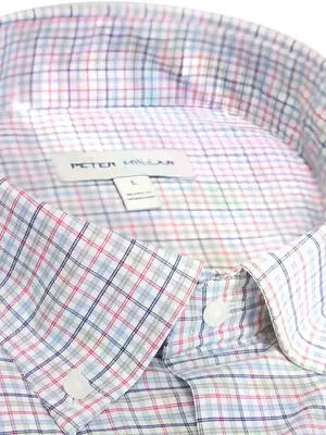 Peter Millar Casey Performance Twill Shirt - White