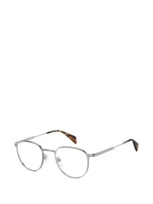 DB EYEWEAR BY DAVID BECKHAM Round-frame Glasses - Silver