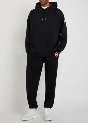 Canada Goose Hooded Cotton Sweatshirt - Black