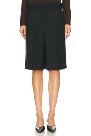 Helmut Lang Midi Skort - Black