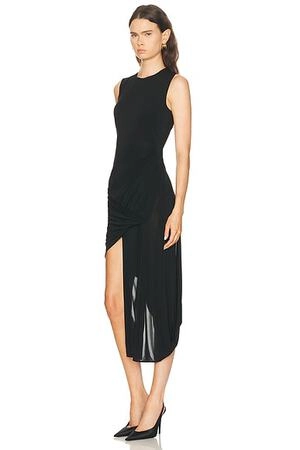 Helmut Lang Twist Drape Dress