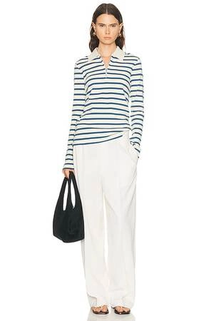 JIL SANDER Long Sleeve Polo Top