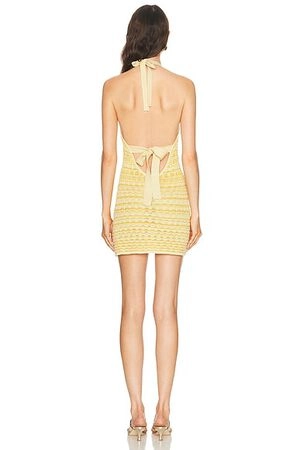 Cult Gaia Erina Knit Dress - Marigold