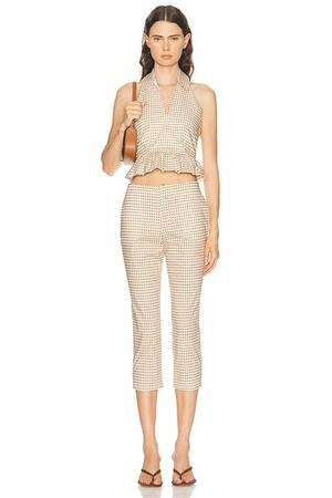 Caroline Constas Aya Halter Top
