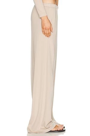 Enza Costa Supima Cotton Soft Everywhere Pant - Stone