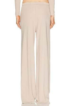 Enza Costa Supima Cotton Soft Everywhere Pant - Stone