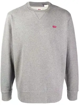 LEVI'S Logo Detail Sweatshirt - Grey