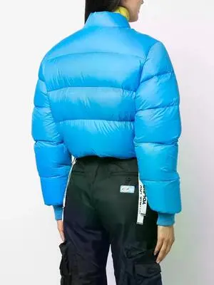 Khrisjoy Cropped Padded Bomber Jacket