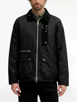 Barbour Corduroy Trim Pocket Jacket - Black