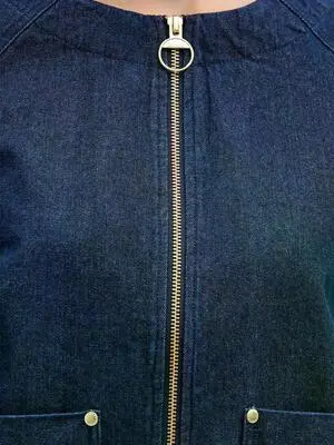 Barbour Zip-up Denim Jacket