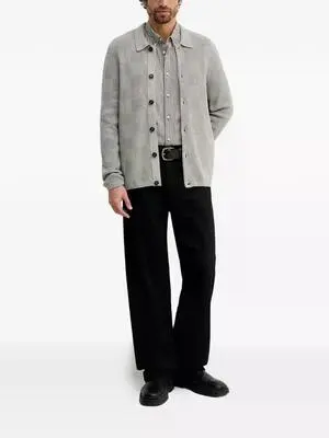 Barbour Check Button Cardigan