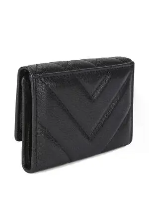 Kurt Geiger Quilted Eagle Plaque Card Holder