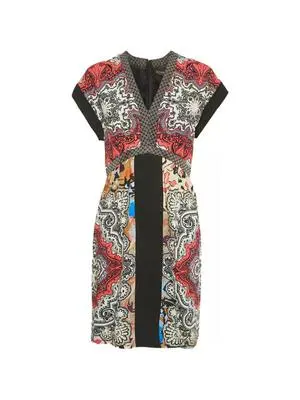Etro Paisley Print Mini Dress