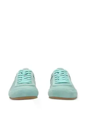 Burberry Leather Knight Runner Sneakers - Blue