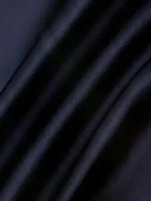 Shanghai Tang Silk Blouse With Tie Belt