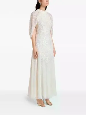 NEEDLE & THREAD Embellished Maxi Dress