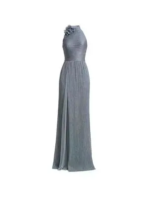 GEMY MAALOUF Floral-appliqué Gown