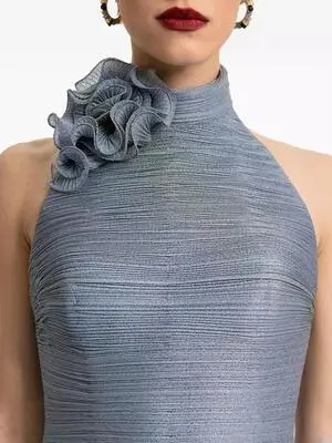 GEMY MAALOUF Floral-appliqué Gown