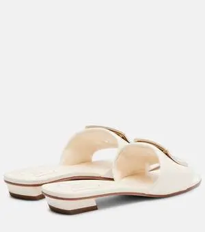ROGER VIVIER Leather Slides